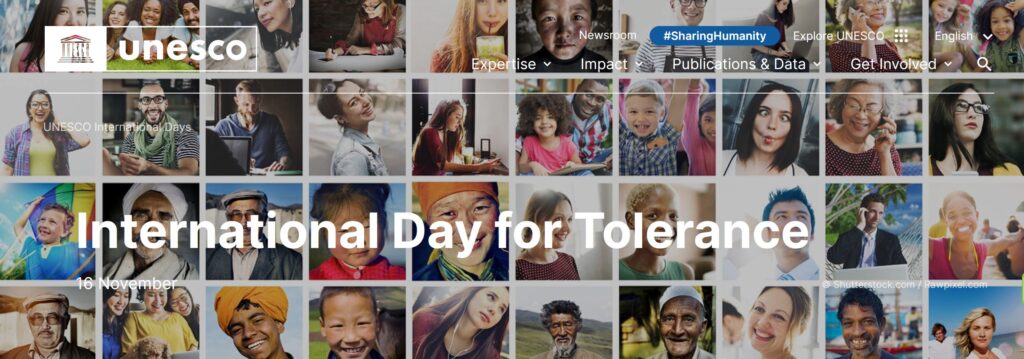 Celebrating International Day for Tolerance - CulturePolis